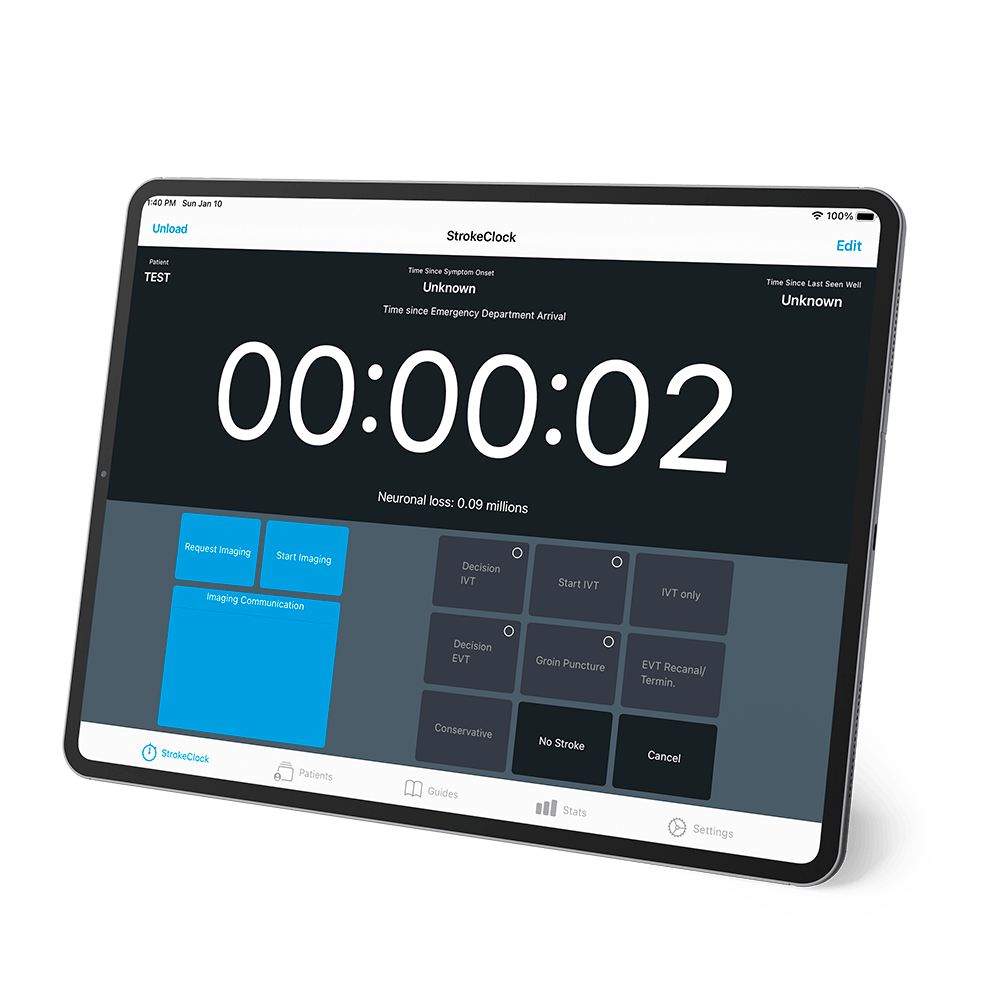 Stroke Clock App - Sublime Studio
